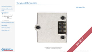 Analog Devices ADIS16460 6-axis MEMS Inertial Sensor | PDF
