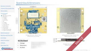 Peraso X710 Chipset 60GHz Outdoor Wireless Broadband Solution | PPT