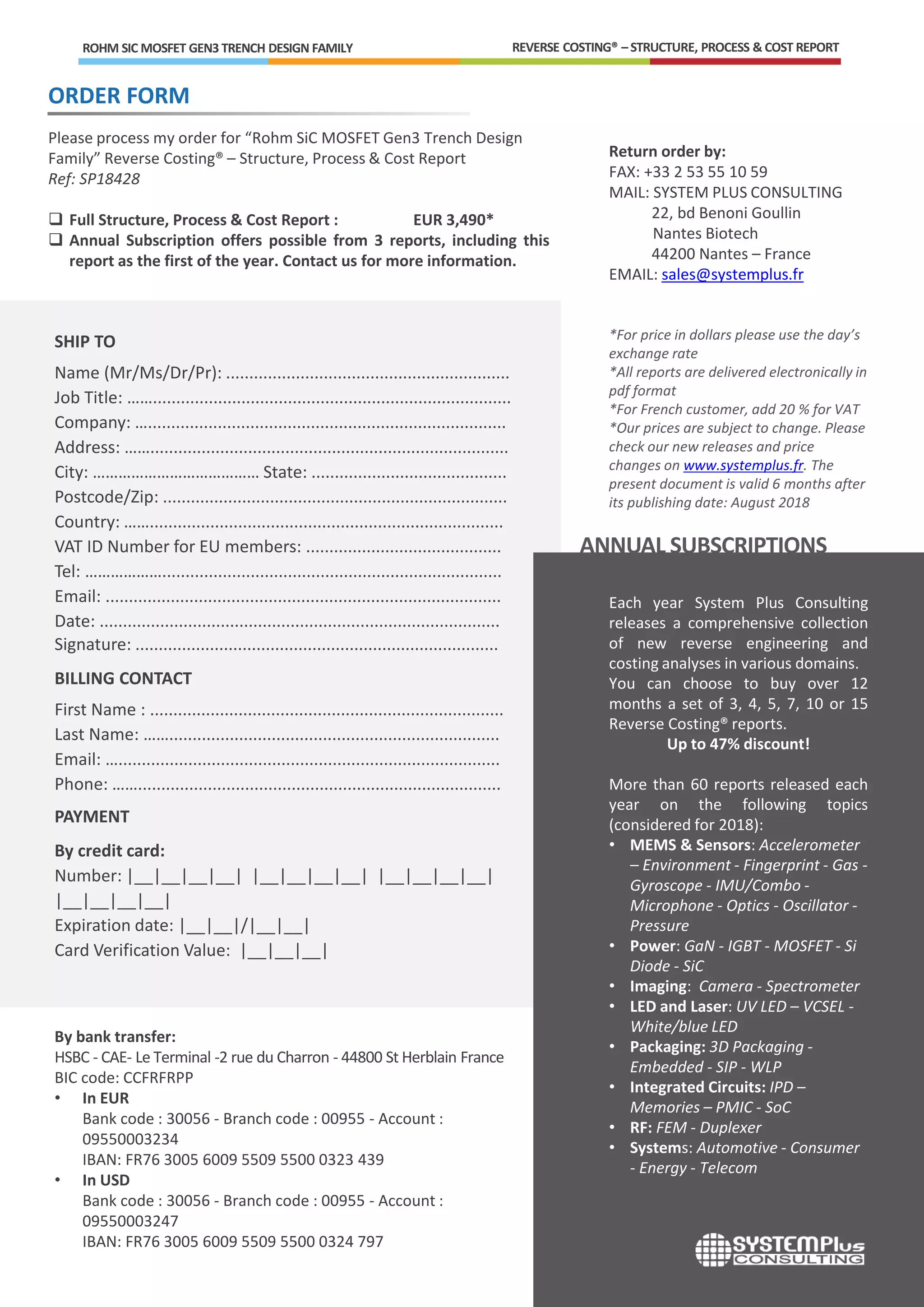 Rohm SiC MOSFET Gen3 Trench Design Family | PDF