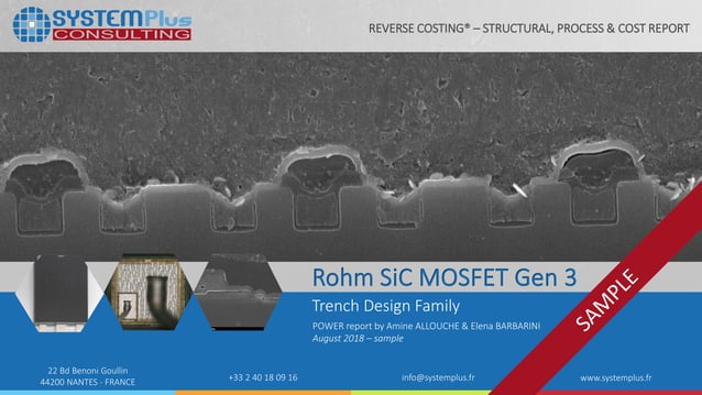 Rohm SiC MOSFET Gen3 Trench Design Family | PDF | Business | Business and Finance
