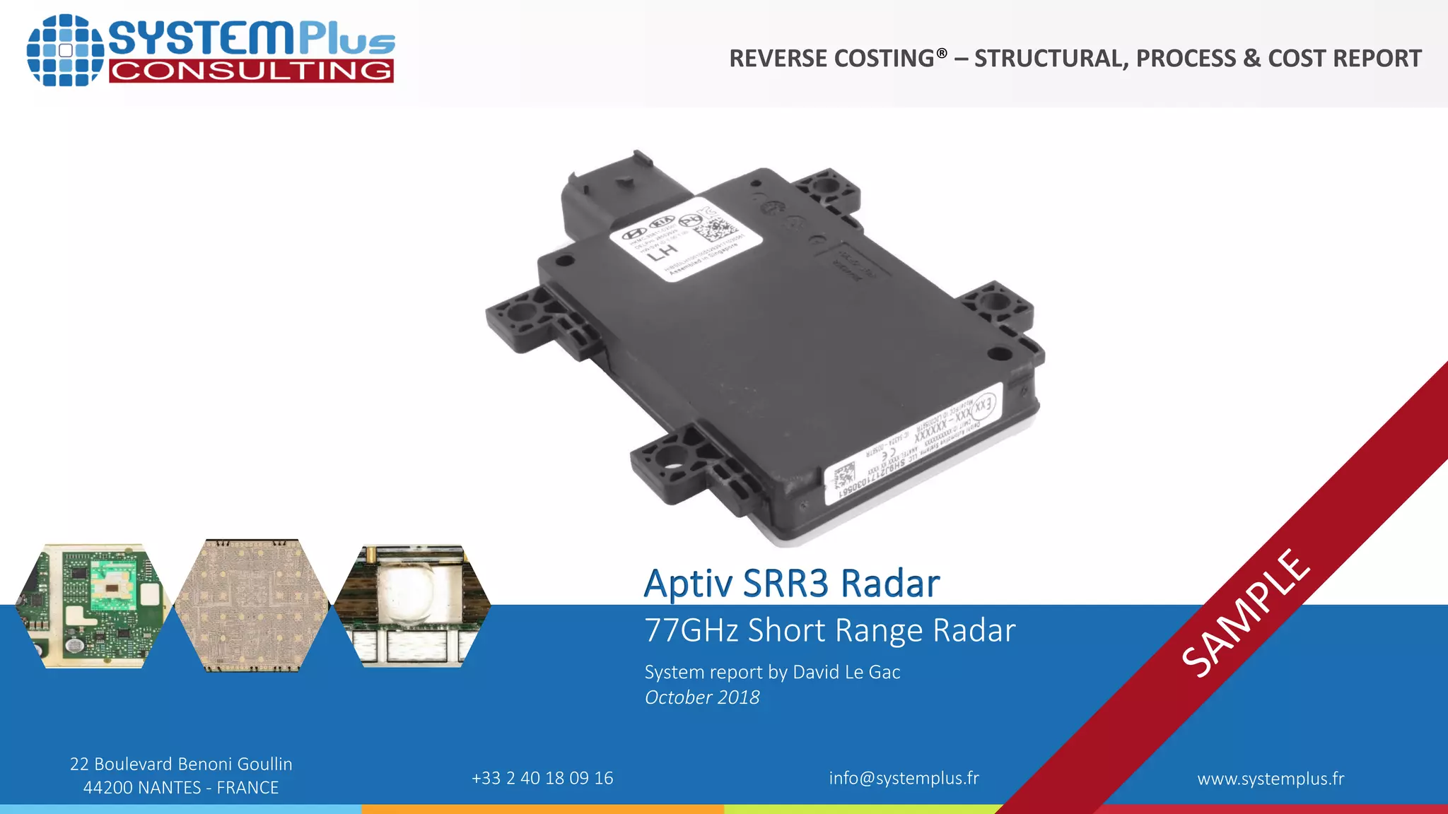 Aptiv’s Third Generation of 77 GHz-Based Short-Range Radar (SRR3) | PDF