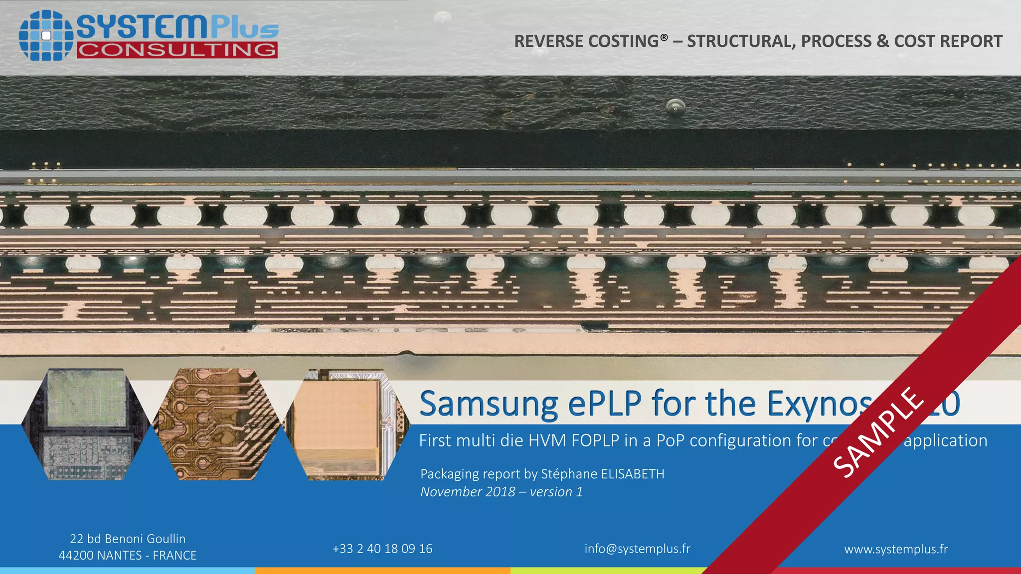 Samsung Exynos 9110 with ePLP: First Generation of Samsung’s Fan-Out ...