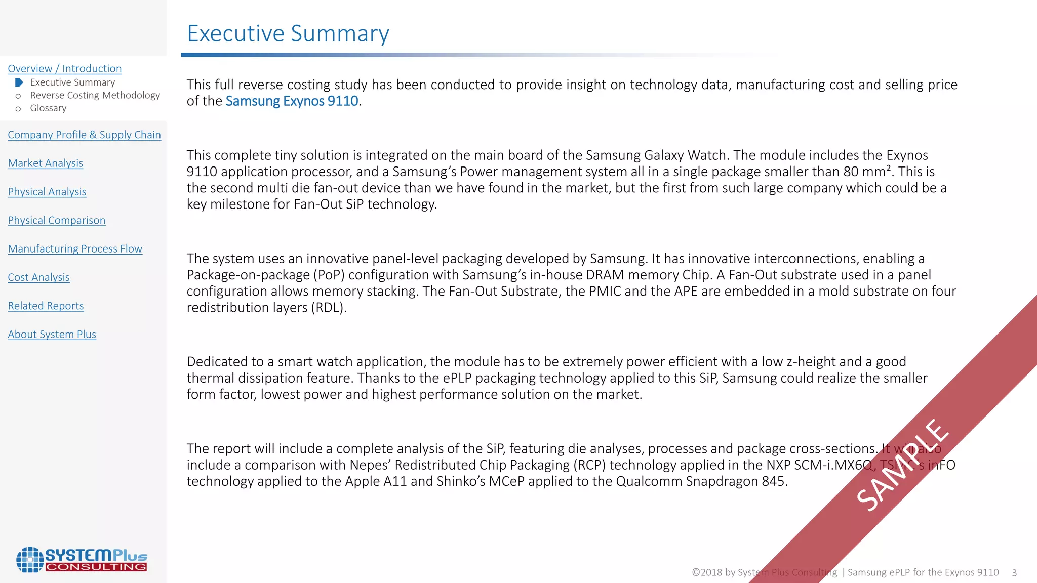 Samsung Exynos 9110 with ePLP: First Generation of Samsung’s Fan-Out ...