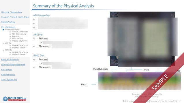 Samsung Exynos 9110 with ePLP: First Generation of Samsung’s Fan-Out ...
