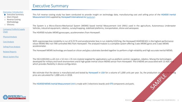 Honeywell HG4930CA51 6-Axis MEMS Inertial Sensor | PDF