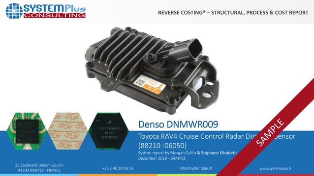 Denso DNMWR009 Cruise Control Radar Distance Sensor | PPT