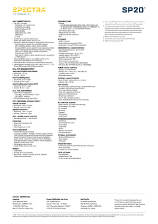 Jual GPS Spectra SP20 Call / wa 082119953499 | PDF