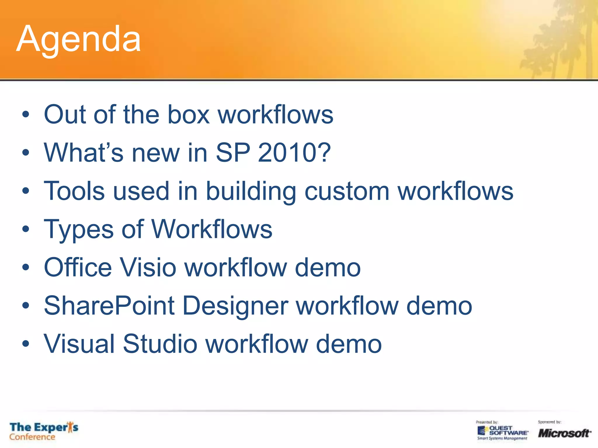 SharePoint 2010 Workflows | PPT