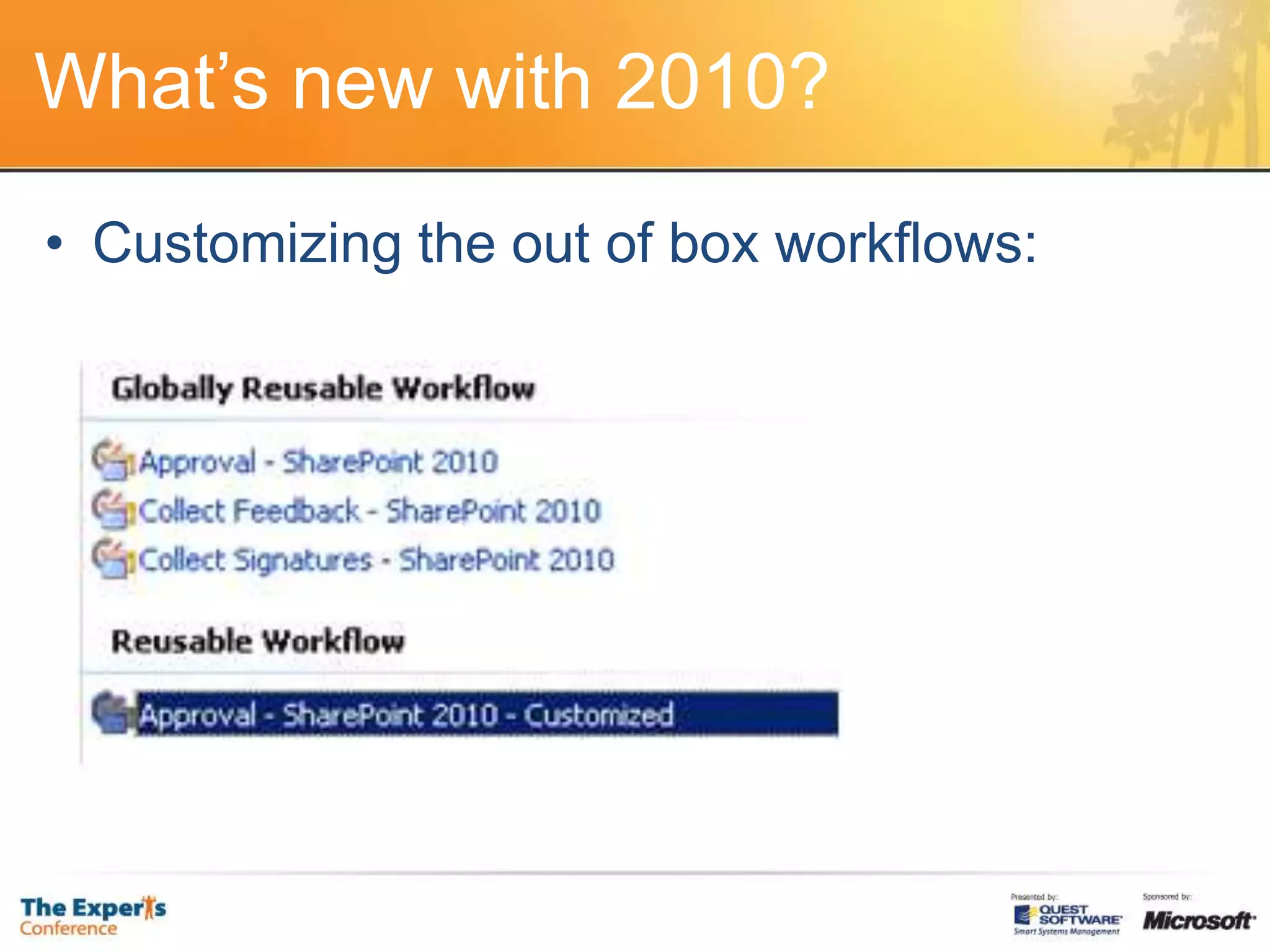 SharePoint 2010 Workflows | PPT