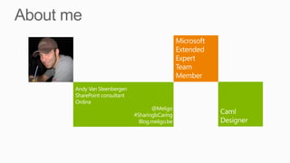 Sp2013 overview | PPTX