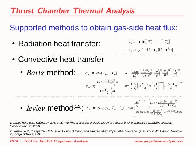 RPA - Tool for Rocket Propulsion Analysis