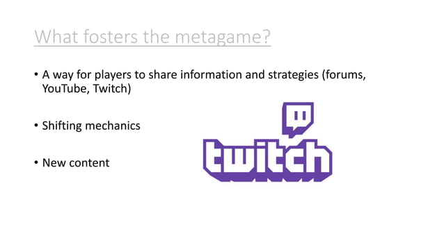 The Importance of Understanding and Designing for the Meta-game | PDF