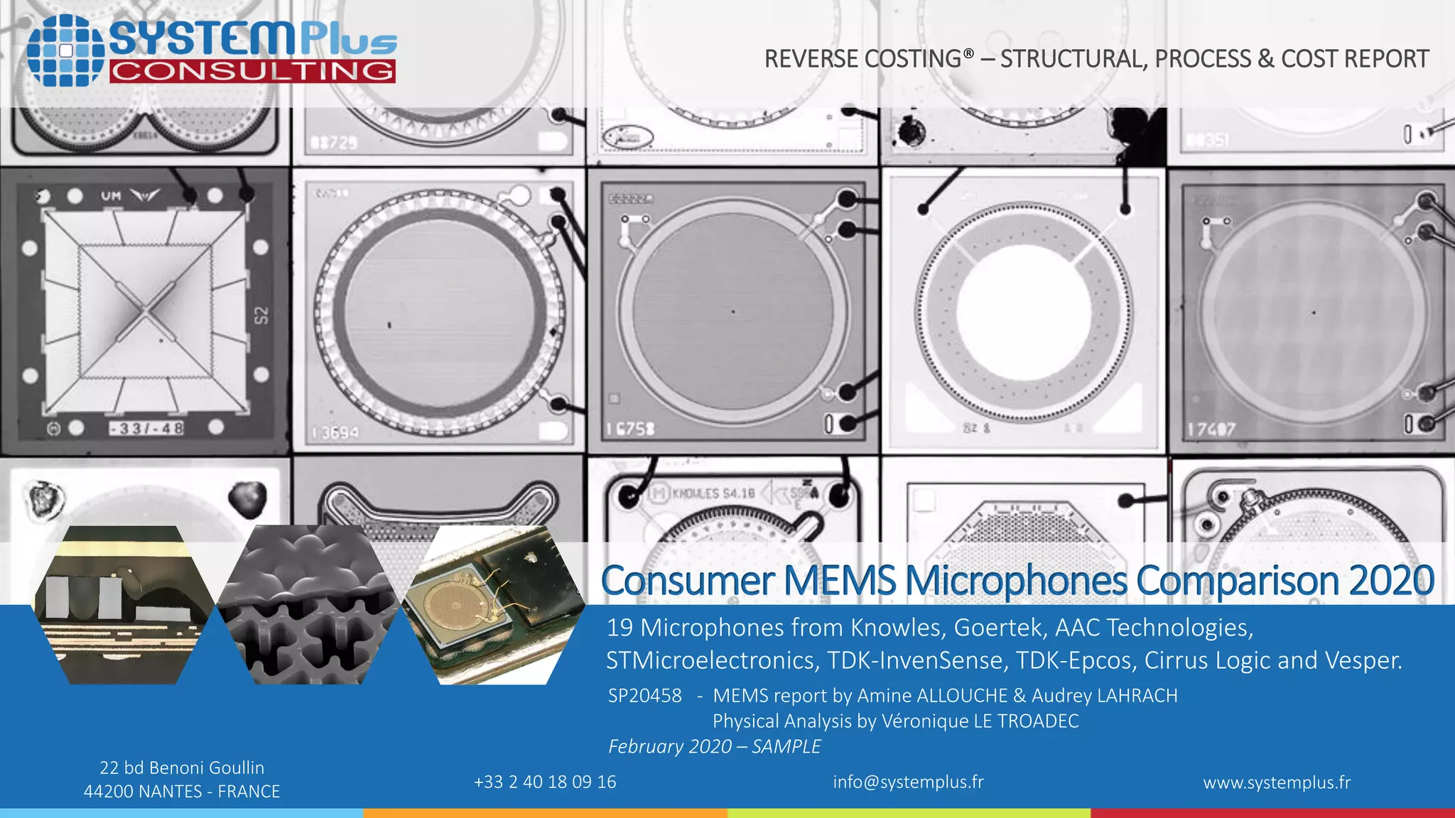 Consumer MEMS Microphones Comparison 2020 | PDF