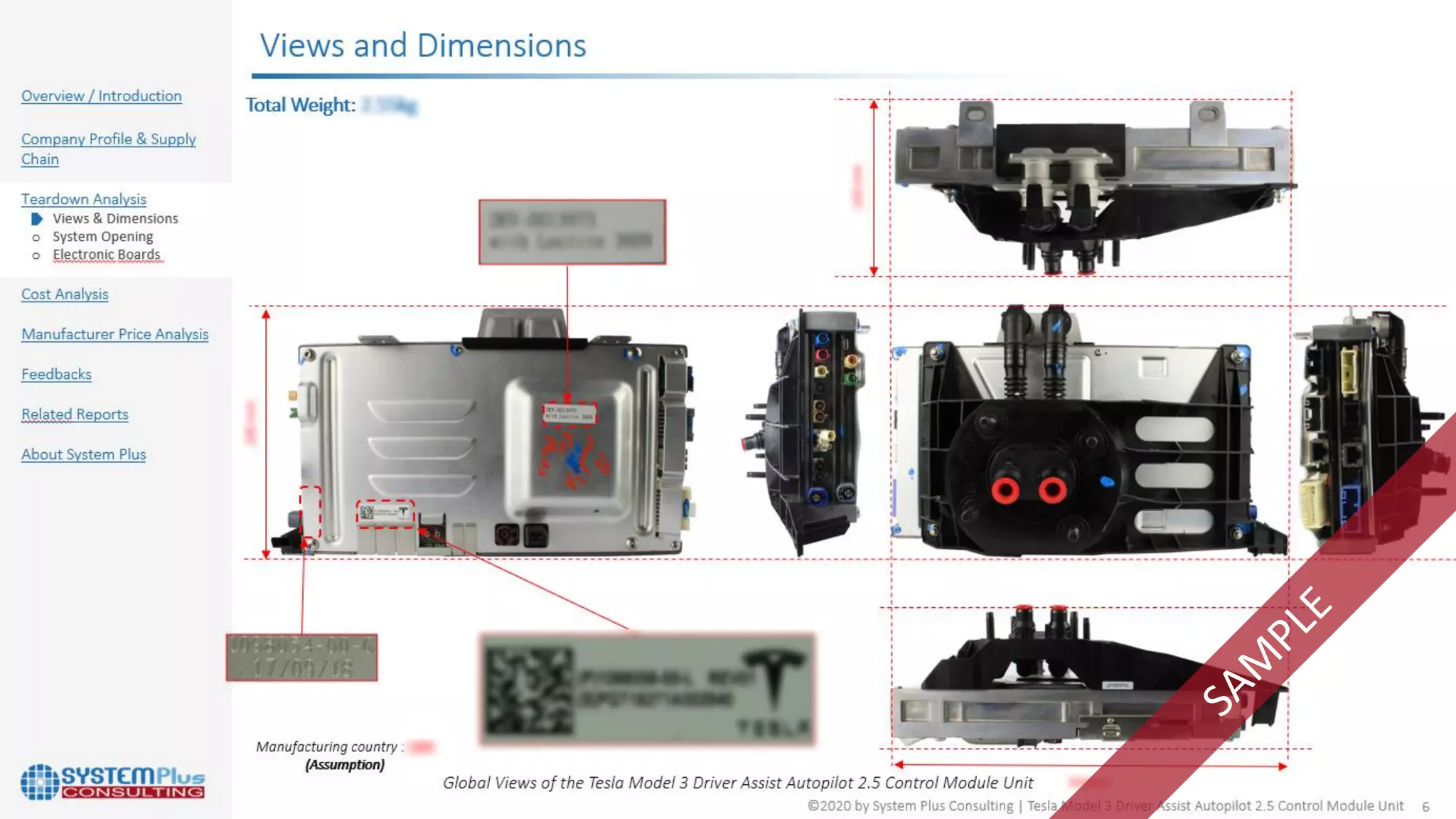 Tesla Model 3 Driver-Assist Autopilot Control Module Unit | PDF