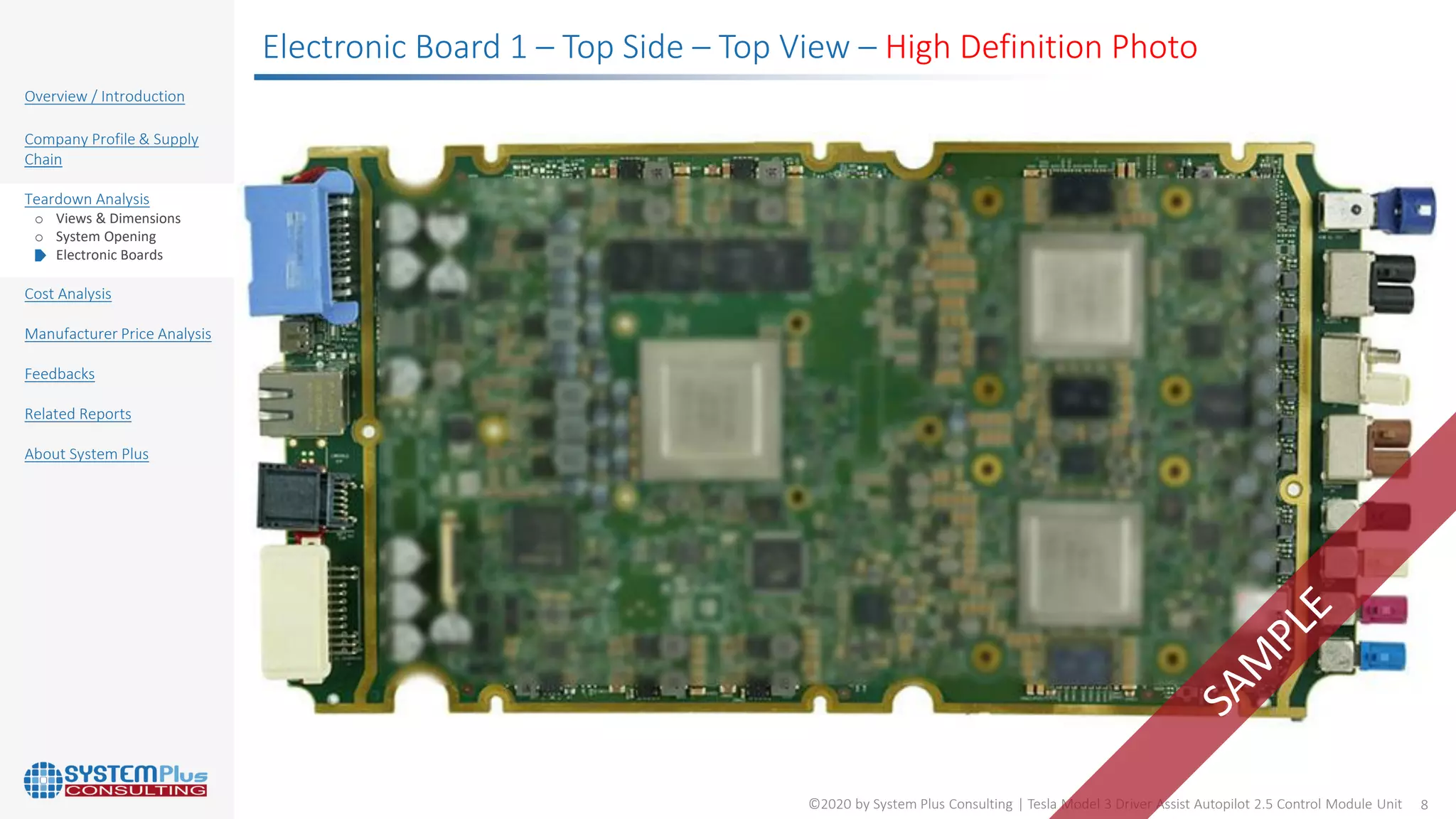 Tesla Model 3 Driver-Assist Autopilot Control Module Unit | PDF