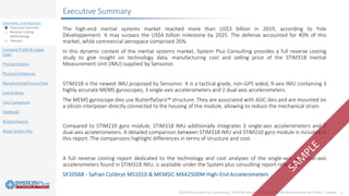 Sensonor STIM318 Inertial Measurement Unit (IMU) | PDF