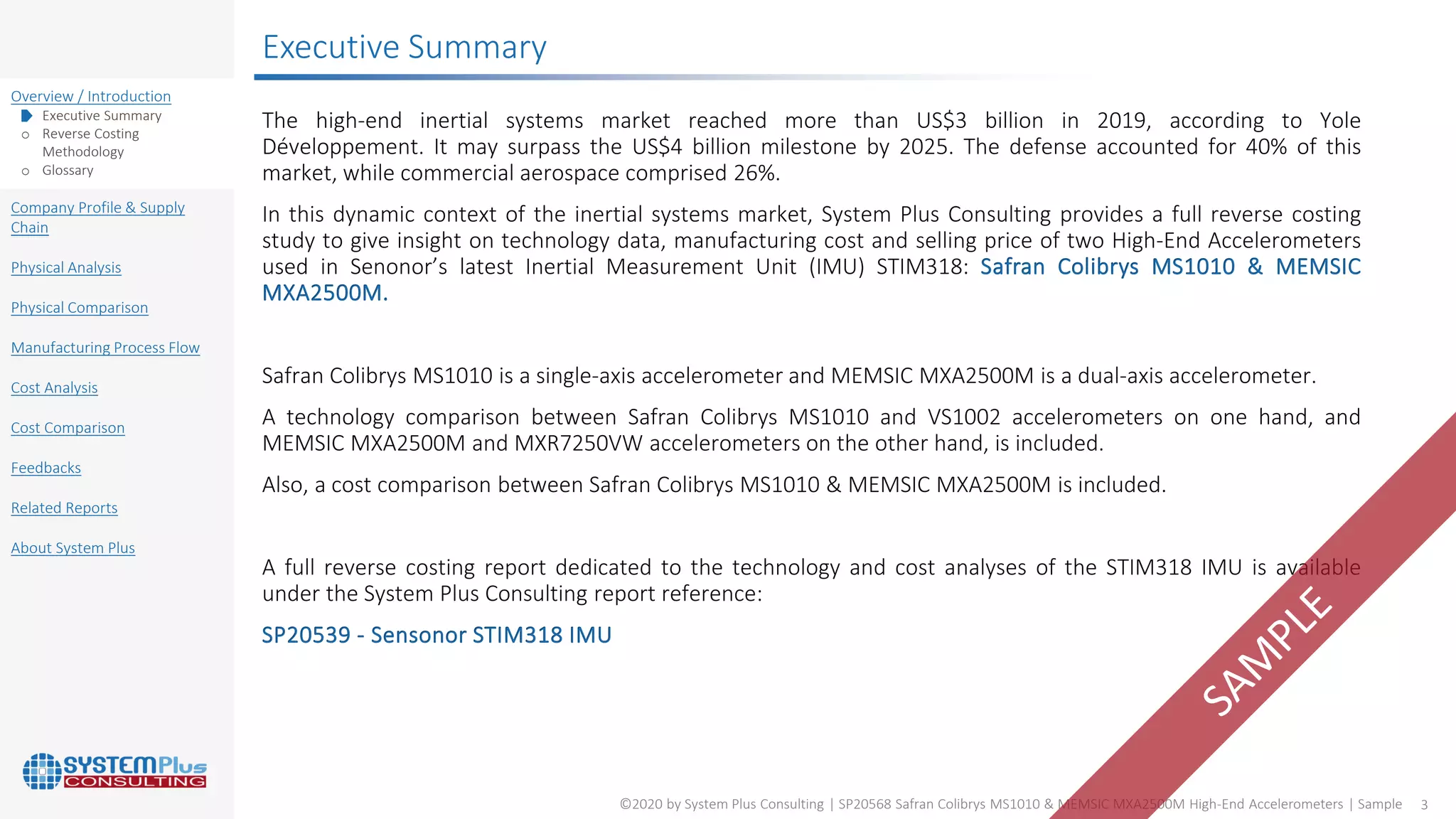 Safran Colibrys MS1010 and MEMSIC MXA2500M High-End Accelerometers | PDF