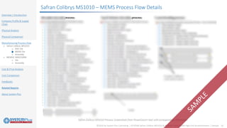 Safran Colibrys MS1010 and MEMSIC MXA2500M High-End Accelerometers | PDF