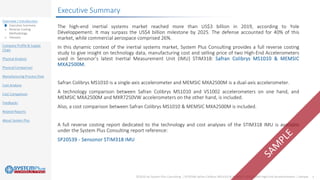 Safran Colibrys MS1010 and MEMSIC MXA2500M High-End Accelerometers | PDF