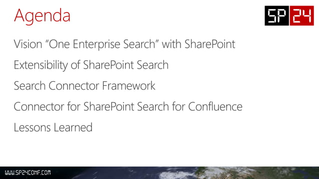 SP24S088 - Custom Indexing Connectors - How to integrate external systems into SharePoint Search ...