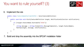 Developing high quality SharePoint solutions/apps with SPCAF #SP24 | PPT