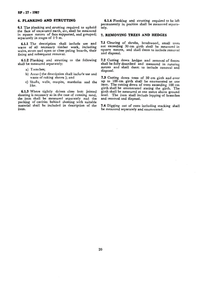 SP 27.pdf HANDBOOK METHOD OF MEASUREMENT | PDF