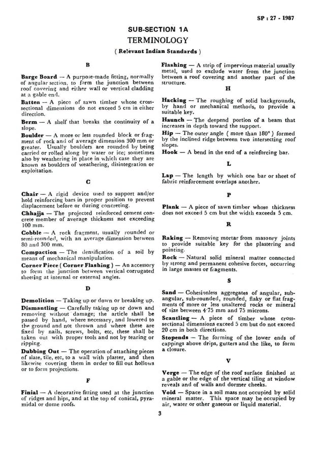 SP 27.pdf HANDBOOK METHOD OF MEASUREMENT | PDF