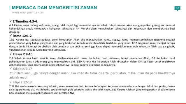 Meneropong kharismatik | PPT
