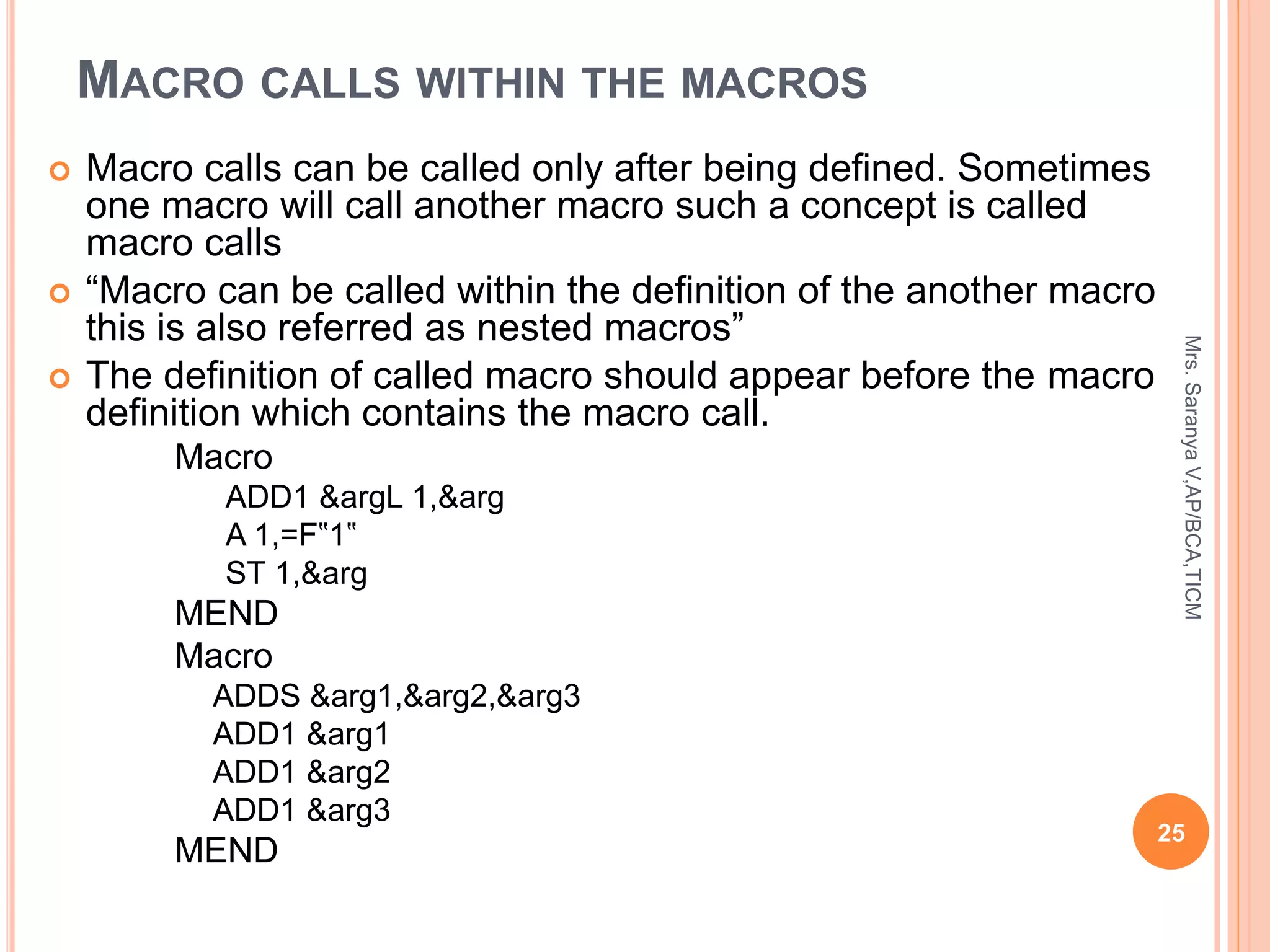 Macro Processor | PPTX