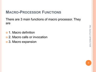 Macro Processor | PPTX