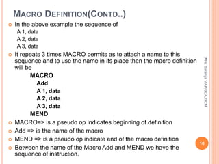 Macro Processor | PPT