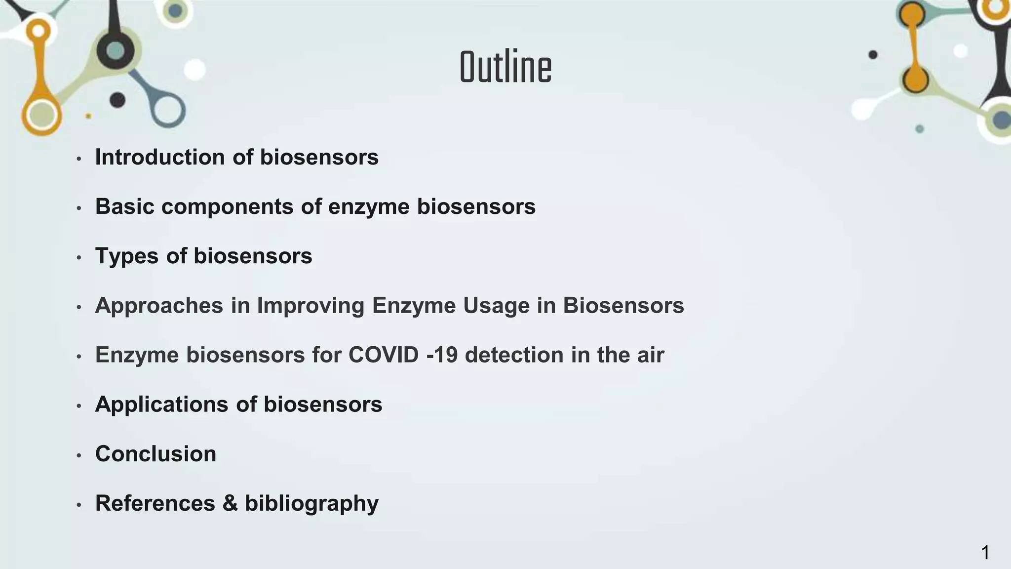Enzyme based Biosensors | PPTX