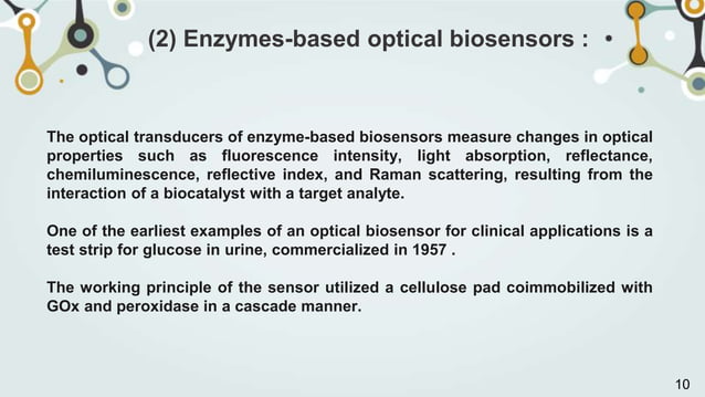 Enzyme based Biosensors | PPTX