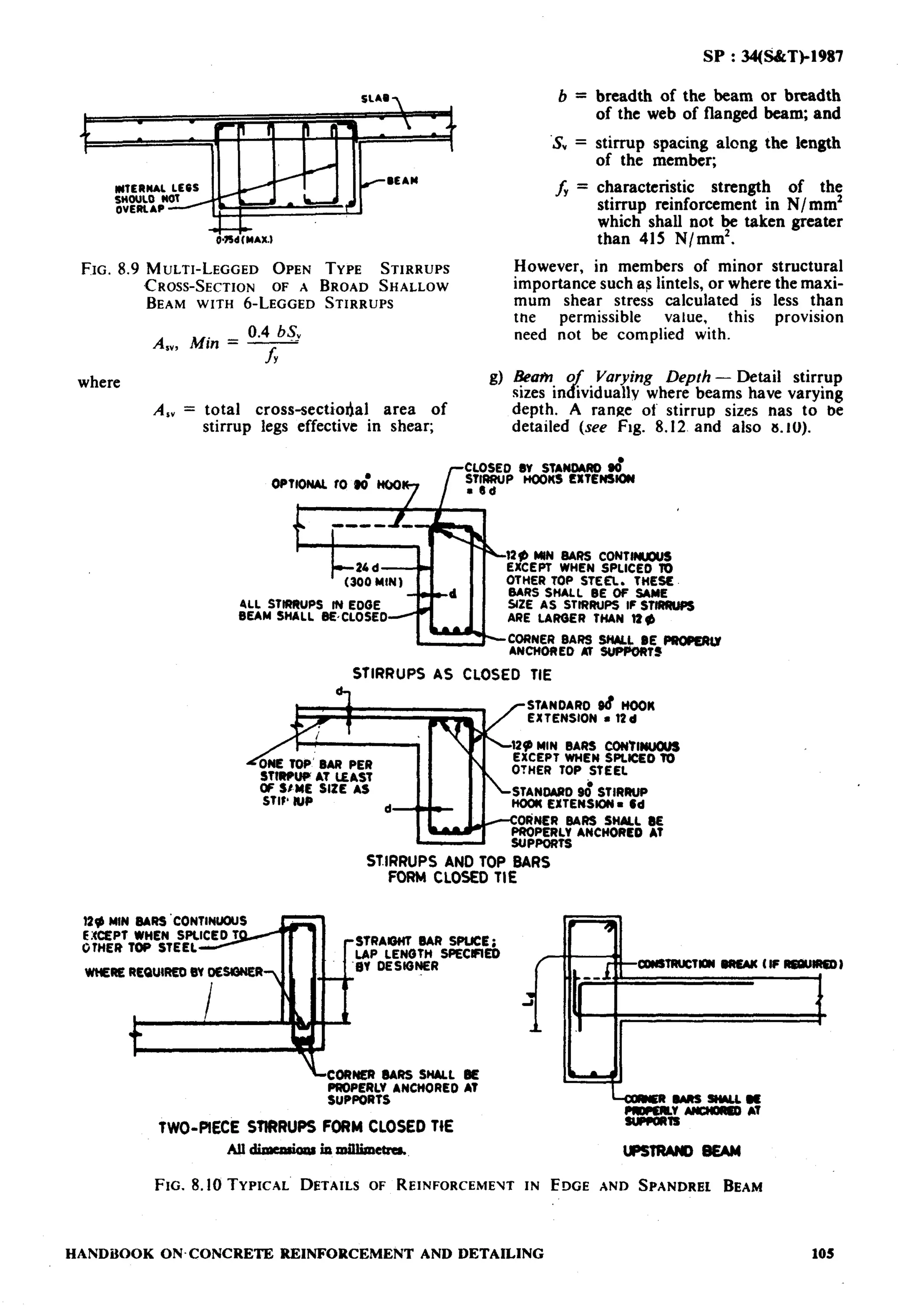 Sp34 str detailing | PDF