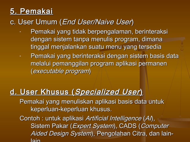 Sistem Basis Data(PPT) | PPT