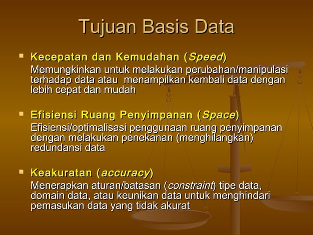 Sistem Basis Data(PPT) | PPT