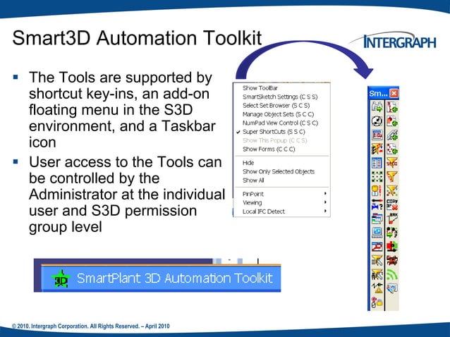 Manuales SP3D AUTOMATION TOOLKIT | PDF | Operating Systems | Computer ...
