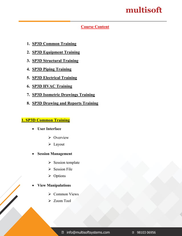 SP3D_Course Content.pdf