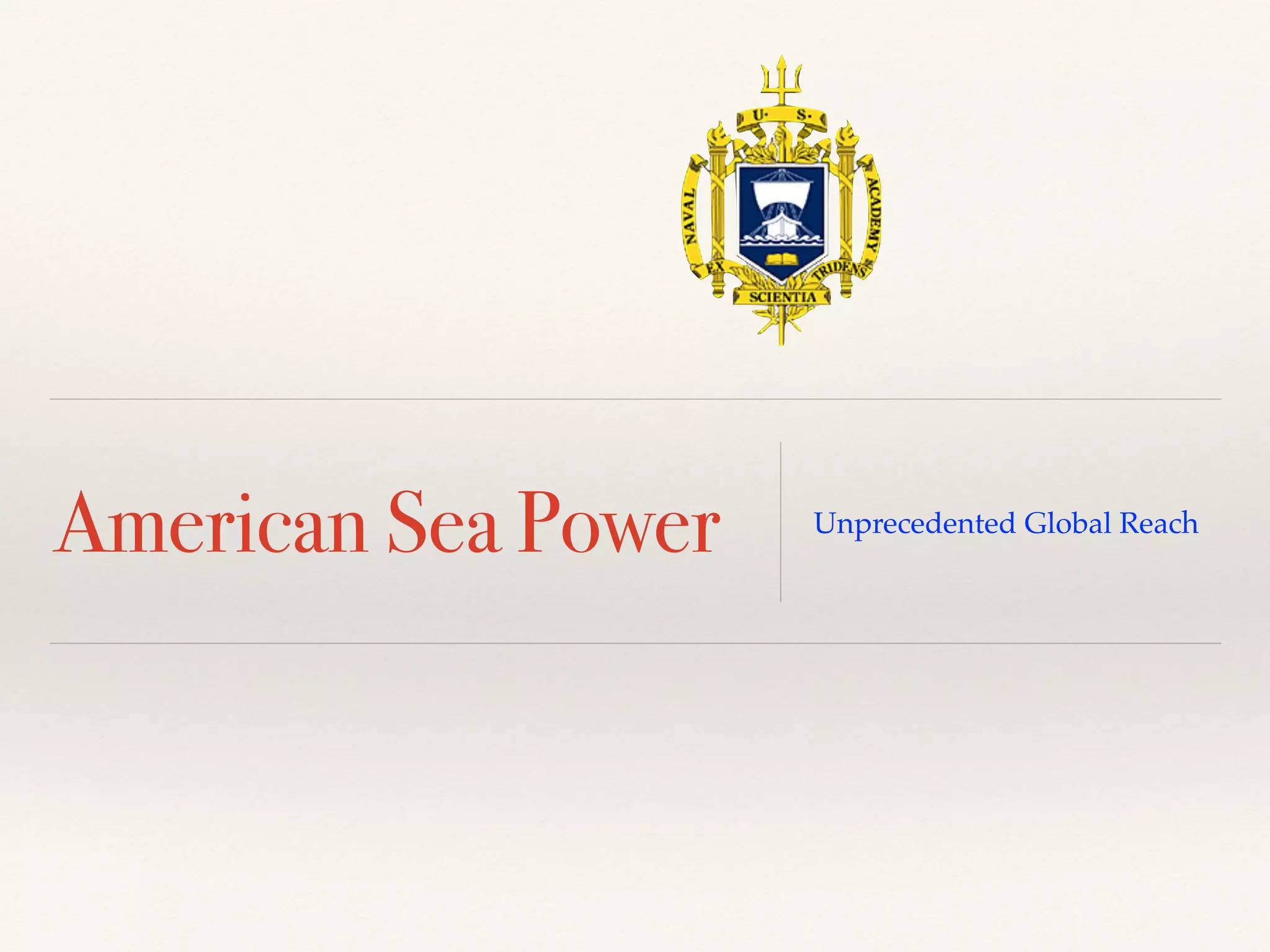Sea Power 3; session 2; 1812 | PPT
