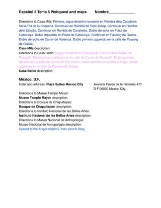 Sp3 t6webquest | PDF