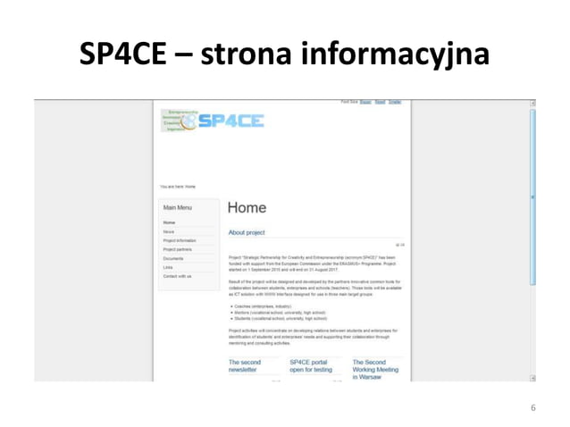 Moodle MOOCS w projekcie SP4CE | PPT