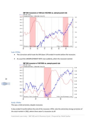 S&p 500 and business cycle case study | DOC