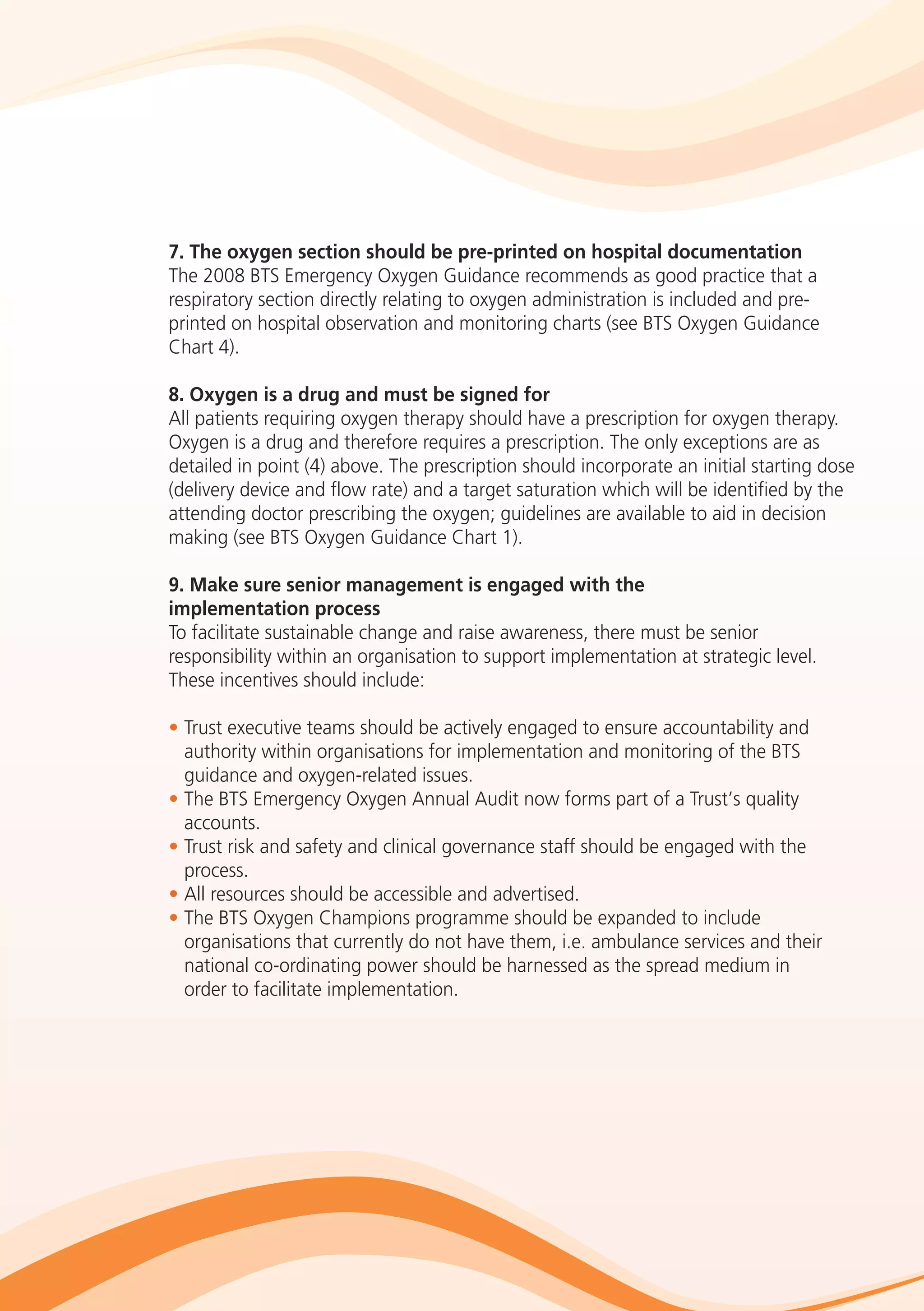 Success Principle 7: Emergency oxygen | PDF