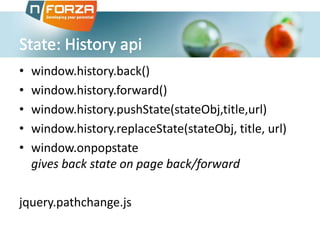 Single page webapplications | PPT | Free Download