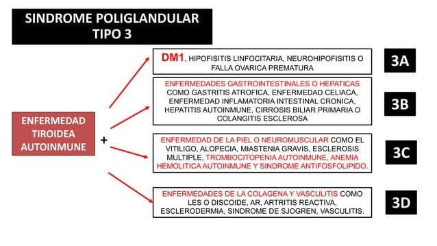 SINDROME POLIGLANDULAR AUTOINMUNITARIO (SPA) - MEDICAR | PPT