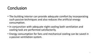 passive cooling | PPTX