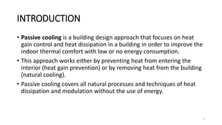 passive cooling | PPTX