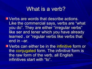 Spa ar verbs | PPT