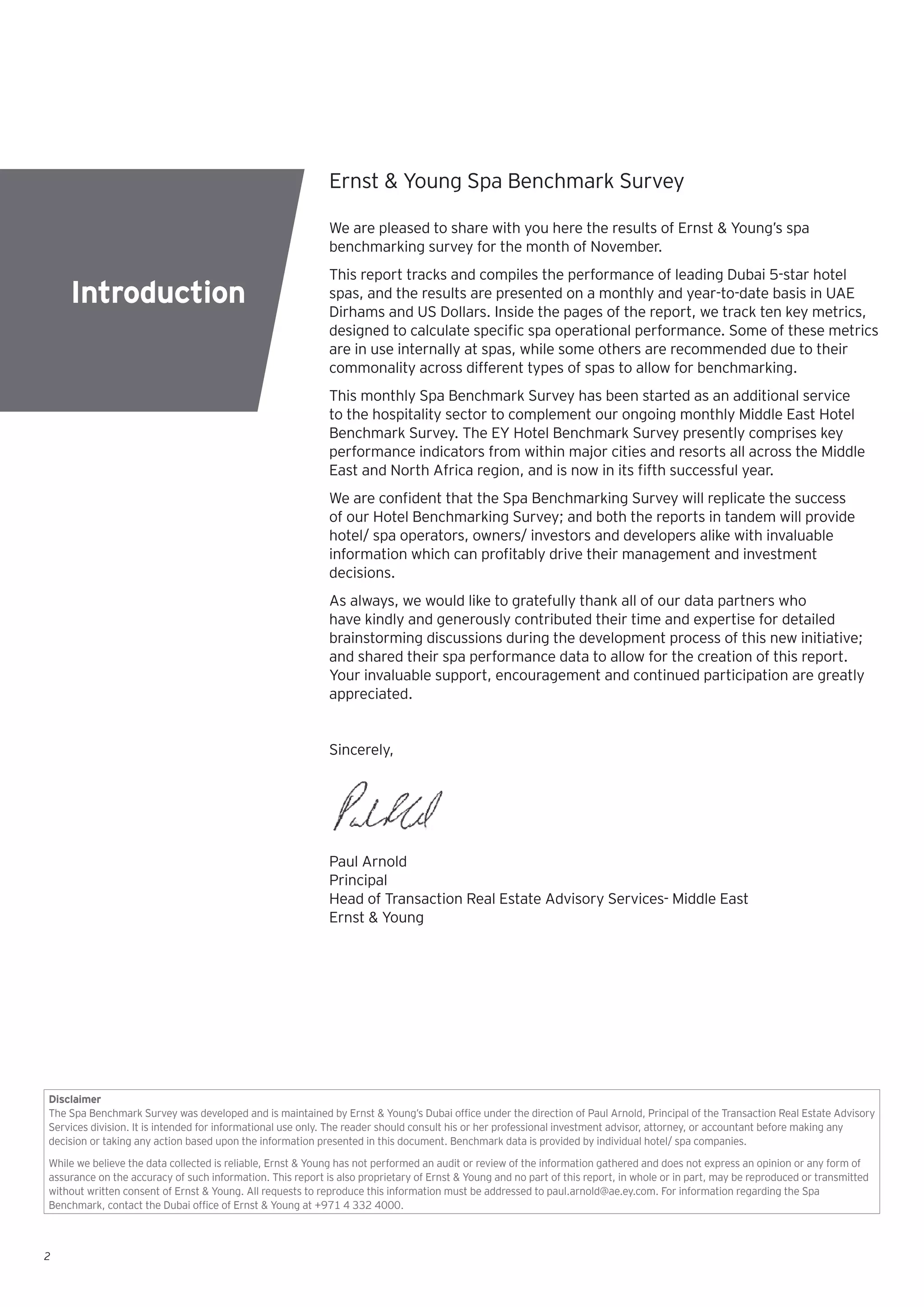 Spa.benchmark.survey.report | PDF