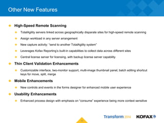 Transform 2014: Introducing Kofax TotalAgility® Cloud | PDF